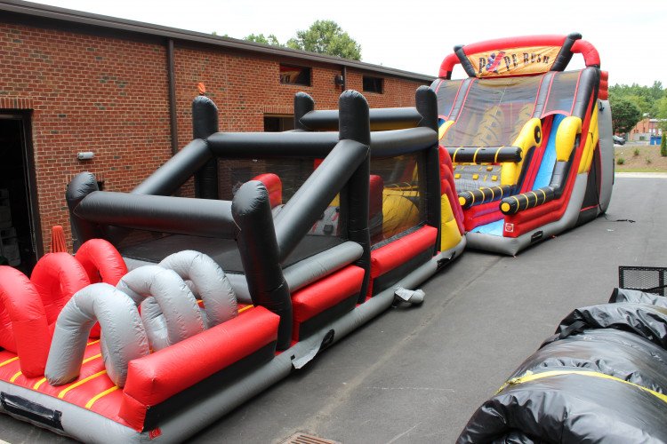 75' Pipe Rush Obstacle Course - Josh's Inflatable Rentals and More ...