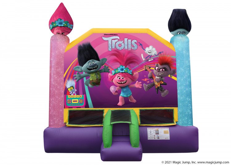 Dreamworks Trolls Bounce House - Josh's Inflatable Rentals and More ...