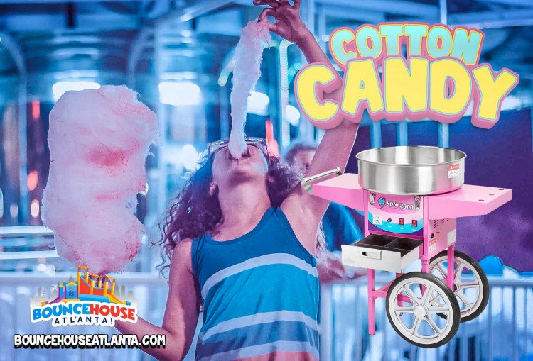Cotton Candy Machine High Volume - Josh's Inflatable Rentals and More ...