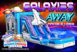 Galaxies Away XL Dual Lane Bounce & Slide Combo - Josh's Inflatable Rentals and More ...