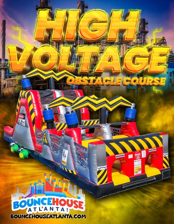 HIGH VOLTAGE Obstacle Course - Josh's Inflatable Rentals and More ...
